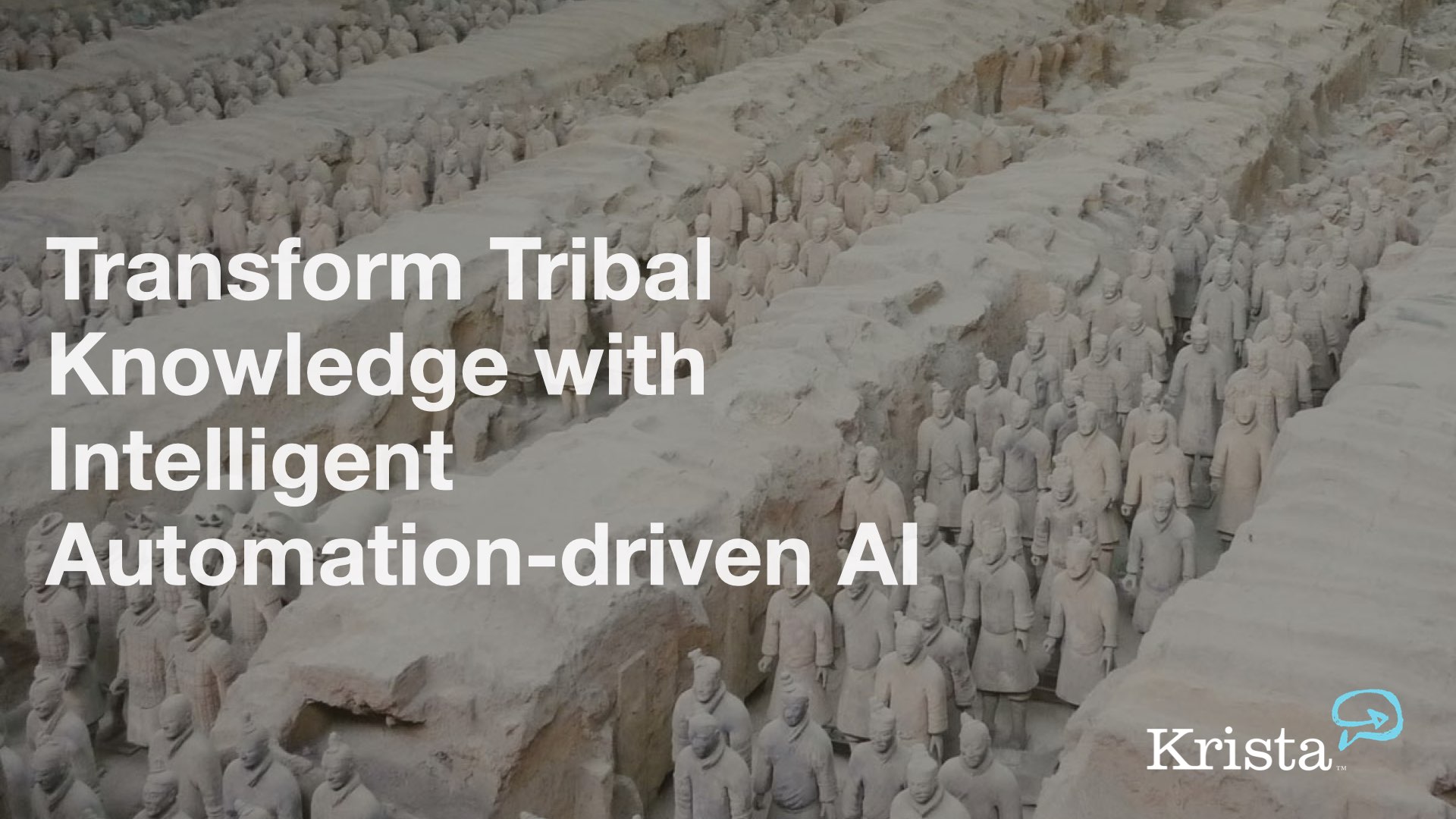 Transform Tribal Knowledge with Intelligent Automation-driven AI