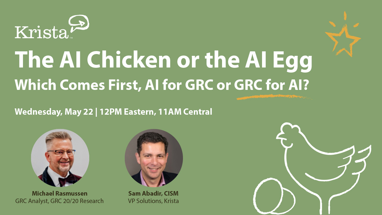 The AI Chicken or the AI Egg | Krista AI